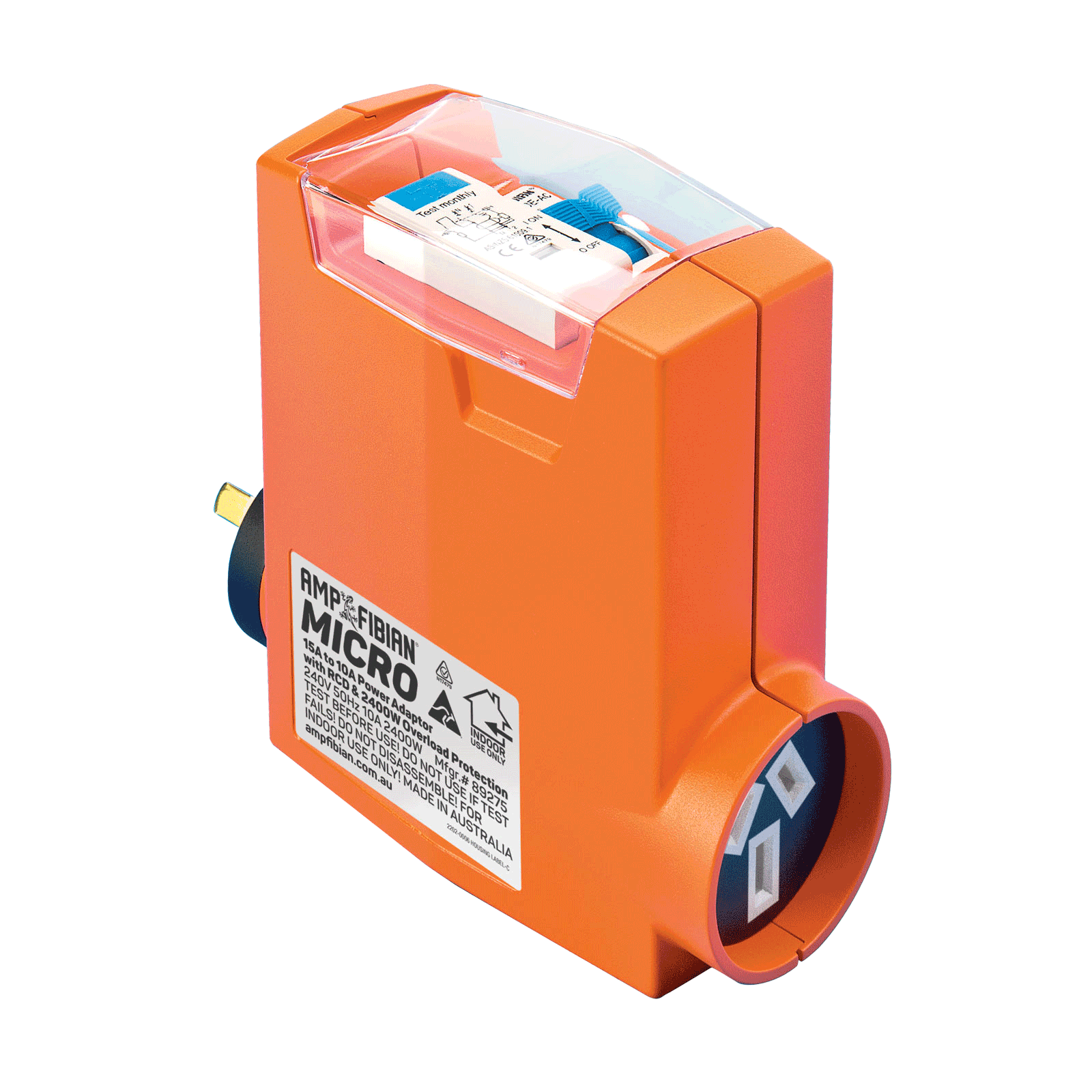 The Ampfibian MICRO 15A Power Adaptor | Ampfibian Australia